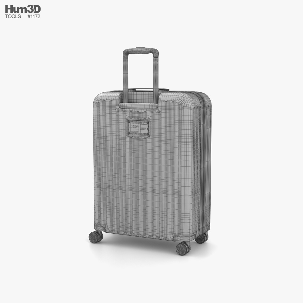 Eastpak Suitcase 3D model - Download Bags on 3DModels.org