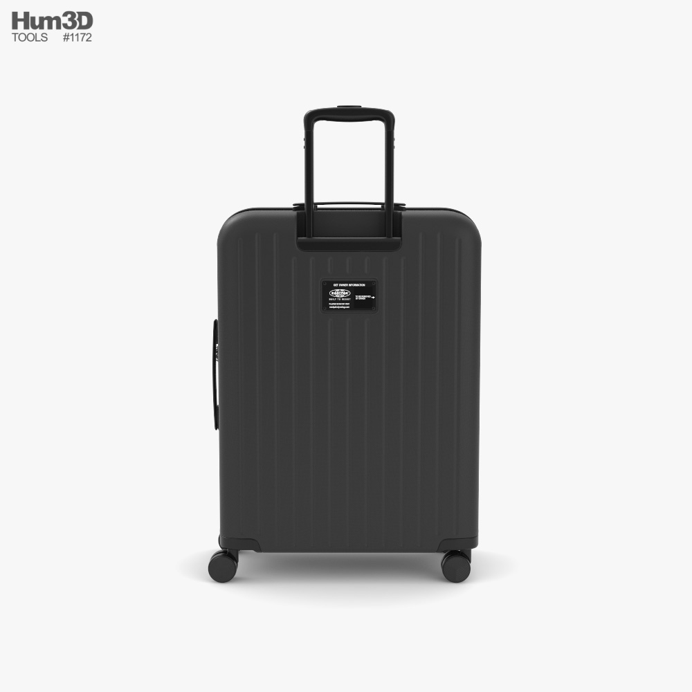 Eastpak Suitcase 3D model - Download Bags on 3DModels.org