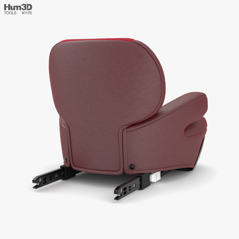 Lettas Child Booster Seat 3D model - Download Vehicle equipment on ...