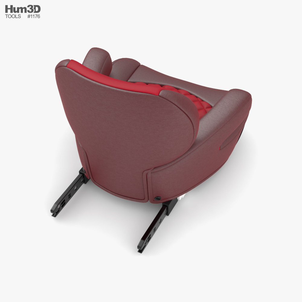 Lettas Child Booster Seat 3D model - Download Vehicle equipment on ...