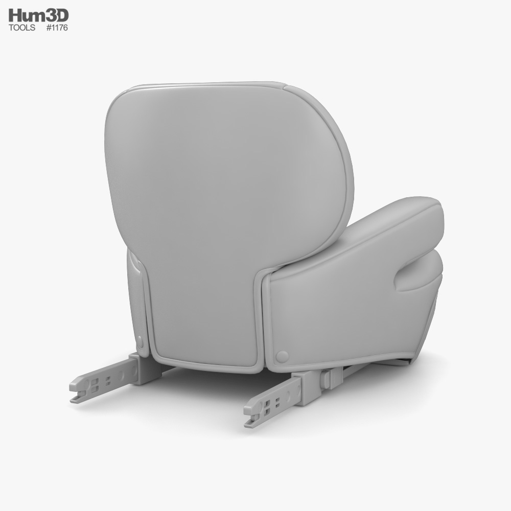 Lettas Child Booster Seat 3D model - Download Vehicle equipment on ...