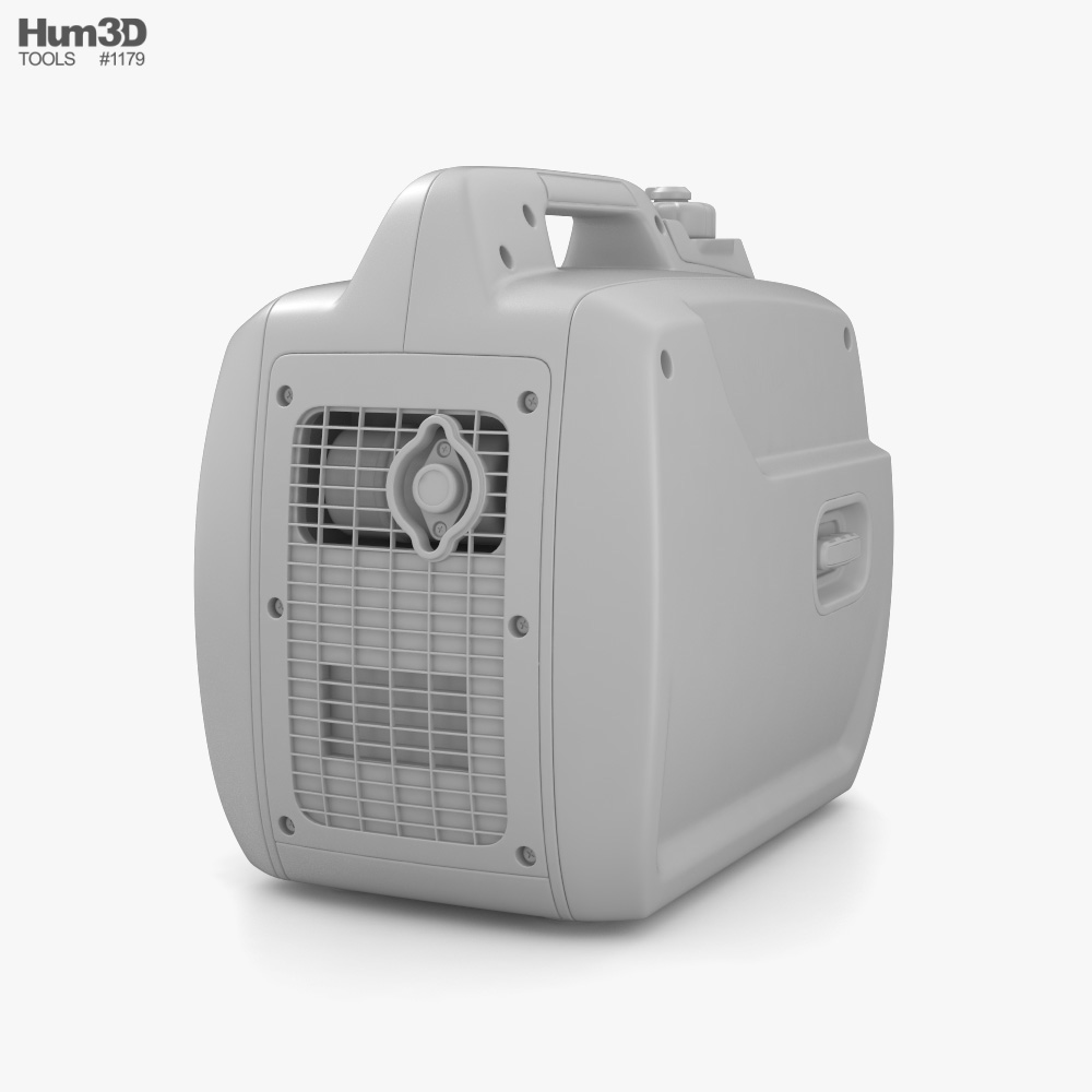 Inverter Silent Generator 3D model - Download Tools on 3DModels.org