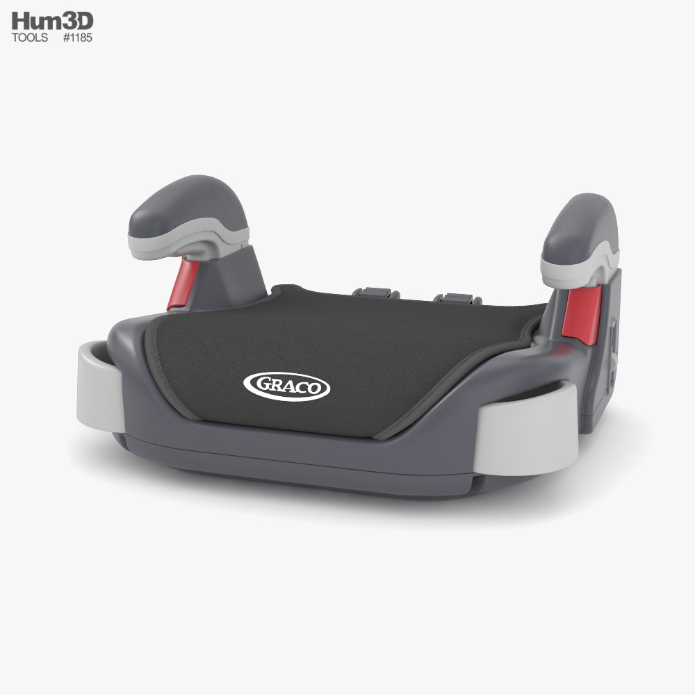 Graco Child Booster Seat 3D model - Download Vehicle equipment on ...