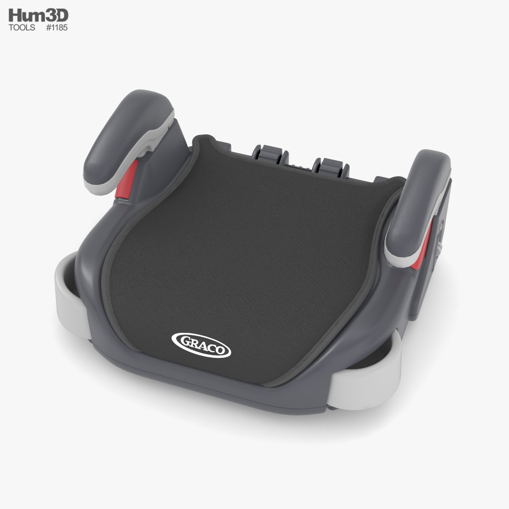 Graco Child Booster Seat 3D model - Download Vehicle equipment on ...