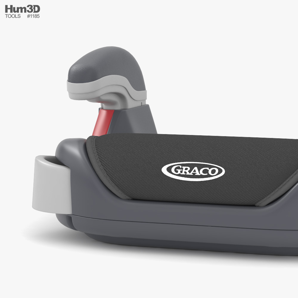 Graco Child Booster Seat 3D model - Download Vehicle equipment on ...