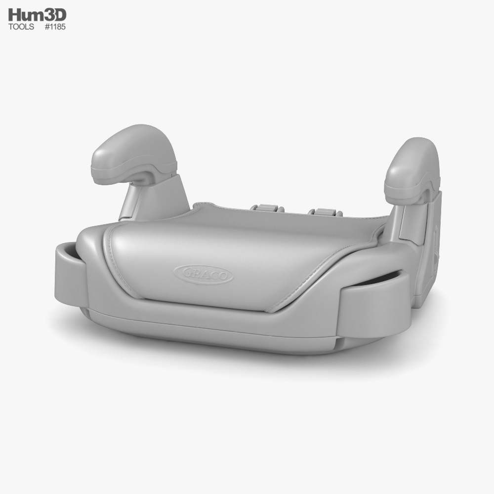 Graco Child Booster Seat 3D model - Download Vehicle equipment on ...