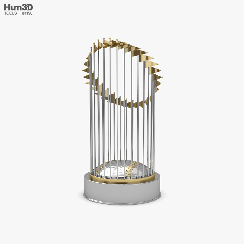MLB Commissioner’s Trophy 3D model - Download Trophy on 3DModels.org