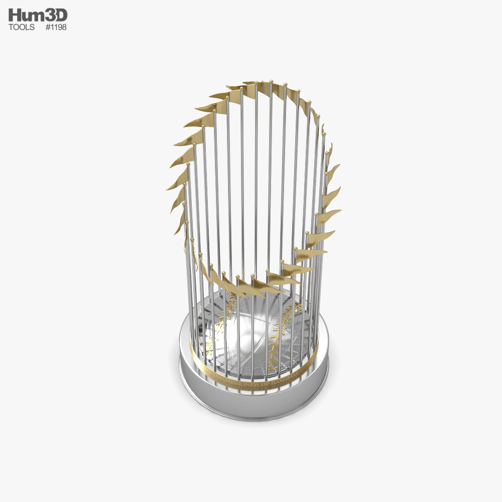 MLB Commissioner’s Trophy 3D model - Download Trophy on 3DModels.org