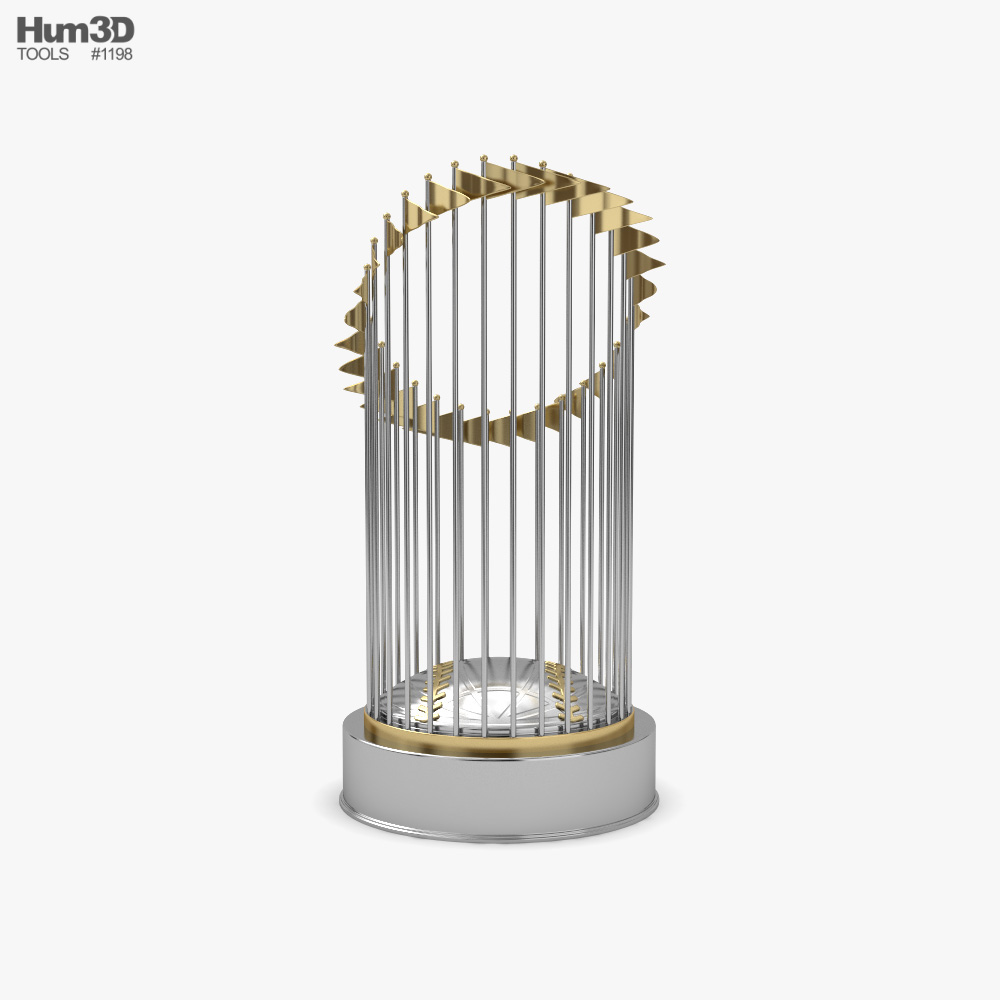 MLB Commissioner’s Trophy 3D model - Download Trophy on 3DModels.org