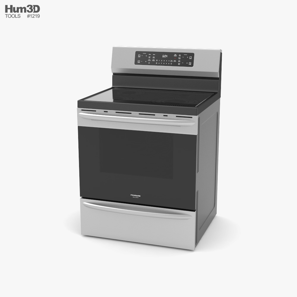 Frigidaire Gallery 30 inch Freestanding Induction Range 3D model ...
