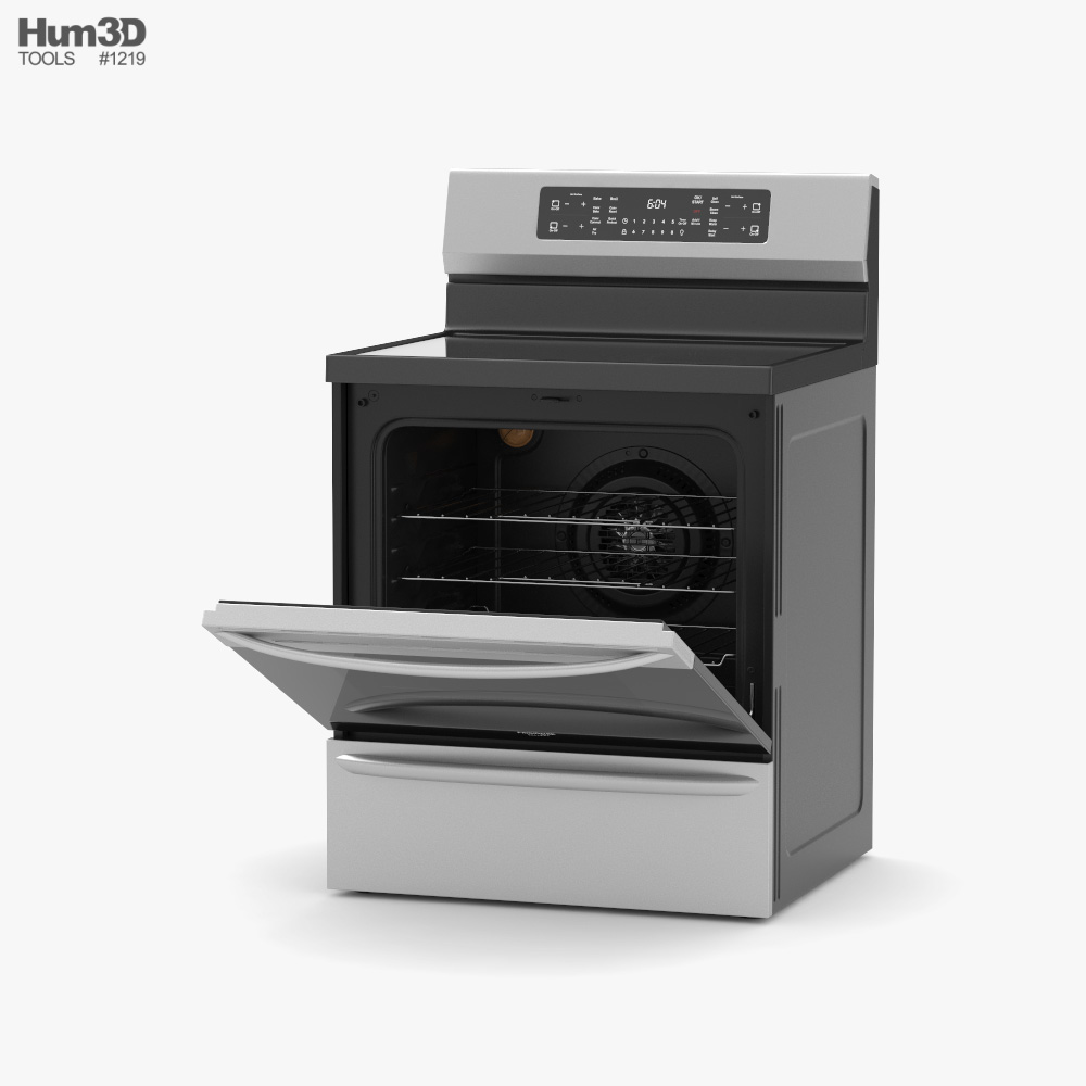 Frigidaire Gallery 30 inch Freestanding Induction Range 3D model ...
