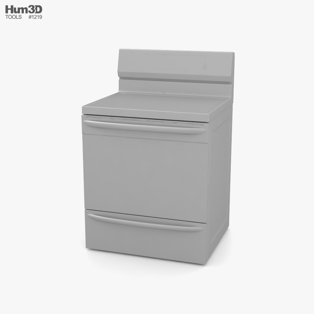 Frigidaire Gallery 30 inch Freestanding Induction Range 3D model ...