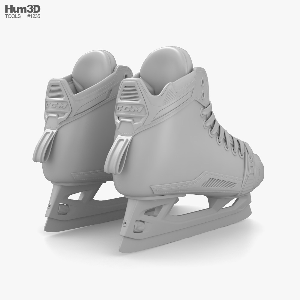 CCM Super Tacks AS3 Pro Senior Goalie Skates 3D model - Download Sports ...