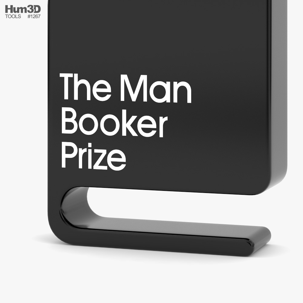 The Man Booker Prize 3D model - Download Trophy on 3DModels.org