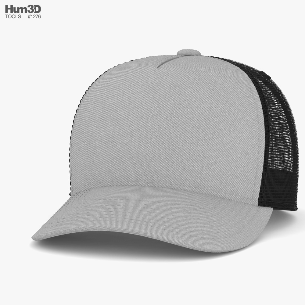 Five Panel Snapback 3D model - Download Hats on 3DModels.org
