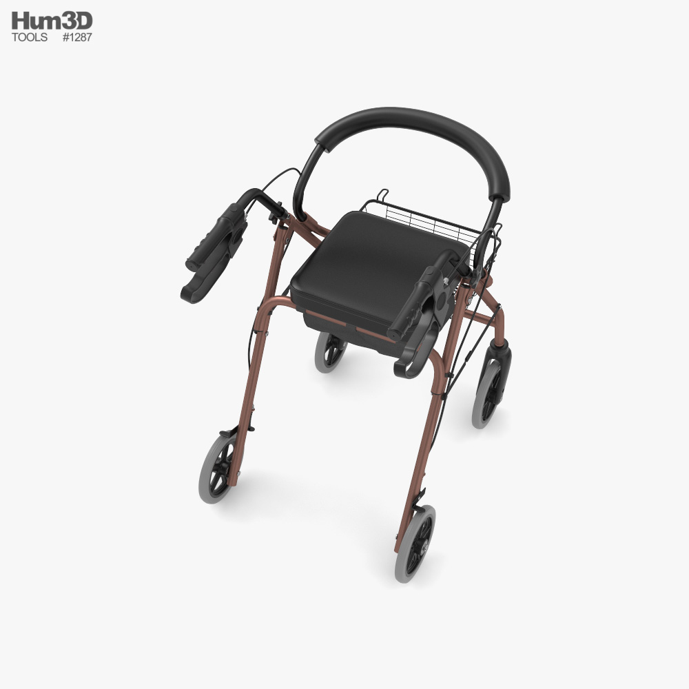 Walking Aid 3D model - Download Medical Equipment on 3DModels.org