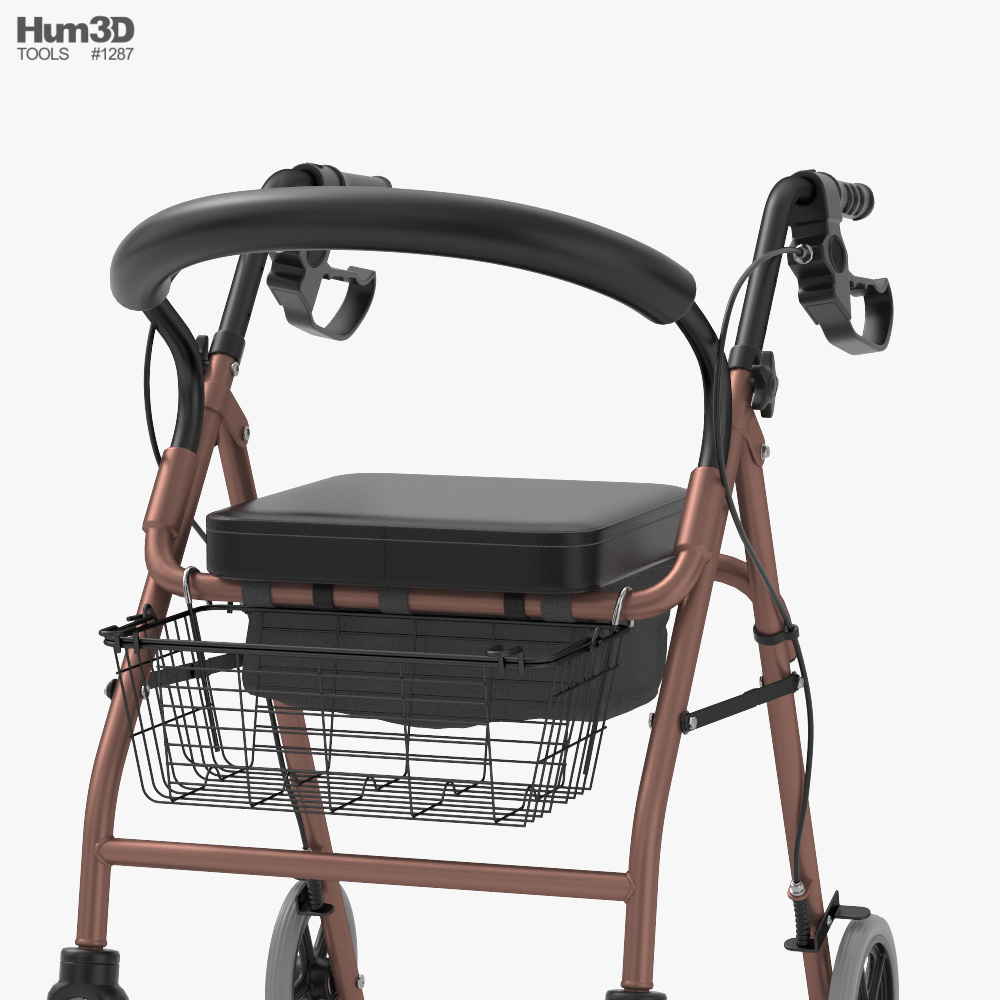 Walking Aid 3D model - Download Medical Equipment on 3DModels.org