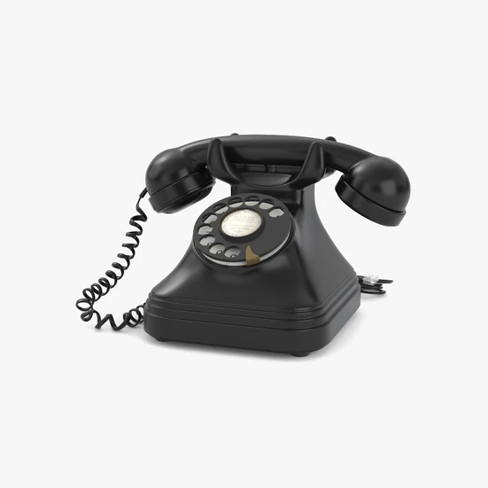 Rotary phone 3D Models Download - 3DModels.org