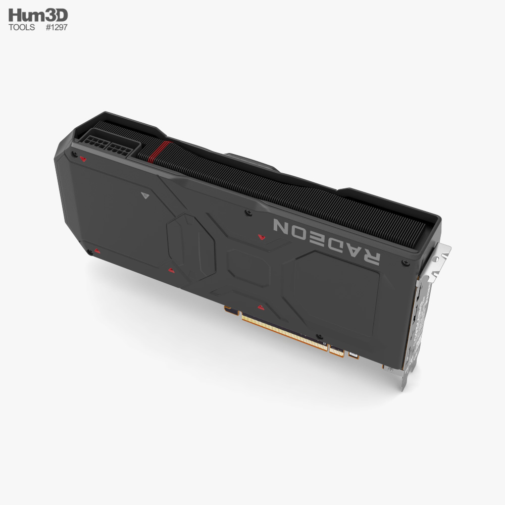 AMD Radeon RX 7900 XTX 3D model - Download Computer Accessories on ...