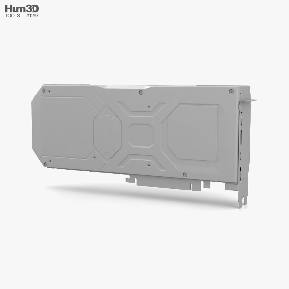 AMD Radeon RX 7900 XTX 3D model - Download Computer Accessories on ...