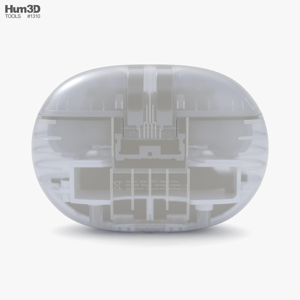 Beats Studio Buds Plus Transparent 3D model - Download Audio Devices on ...