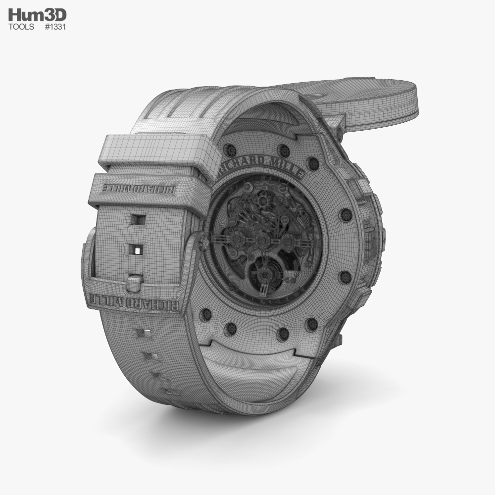 Richard Mille RM 25 01 Tourbillon Adventure Sylvester Stallone 3D model ...