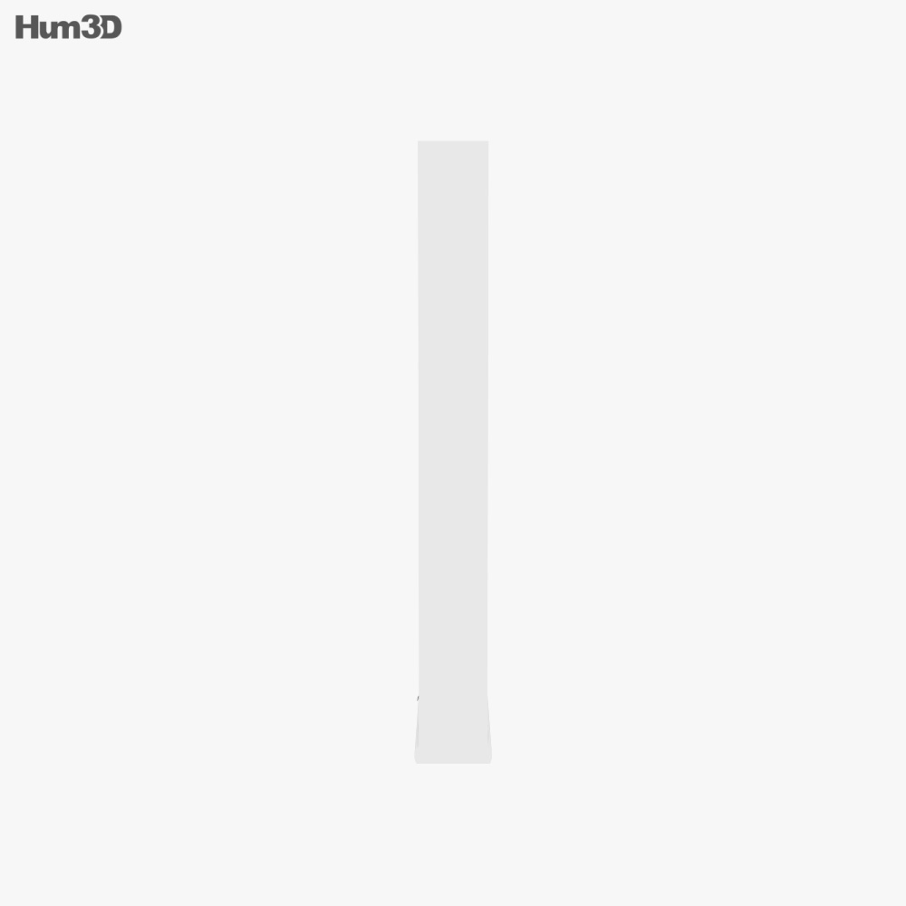 Vertical Sliding Window 3D model - Download Building components on ...