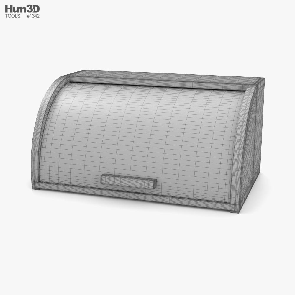Williams Sonoma Bread Box 3D model - Download Tableware on 3DModels.org