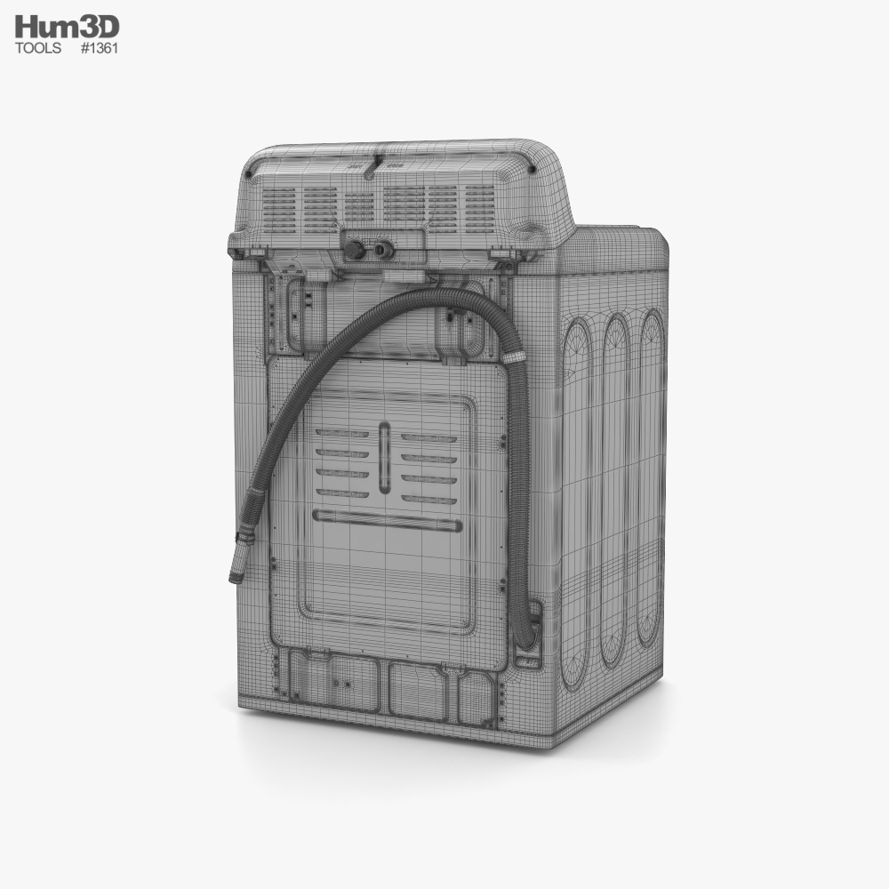LG Electronics WT6105CM Top Load Washer With Agitator 3D model ...