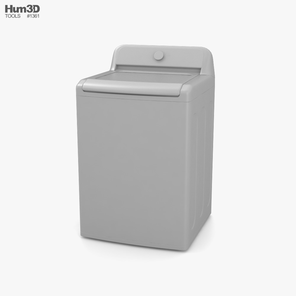 LG Electronics WT6105CM Top Load Washer With Agitator 3D model ...