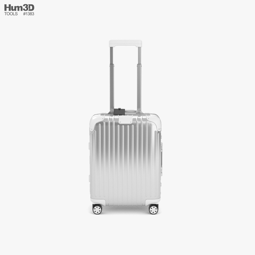 Rimowa Original Cabin Suitcase 3D model - Download Bags on 3DModels.org