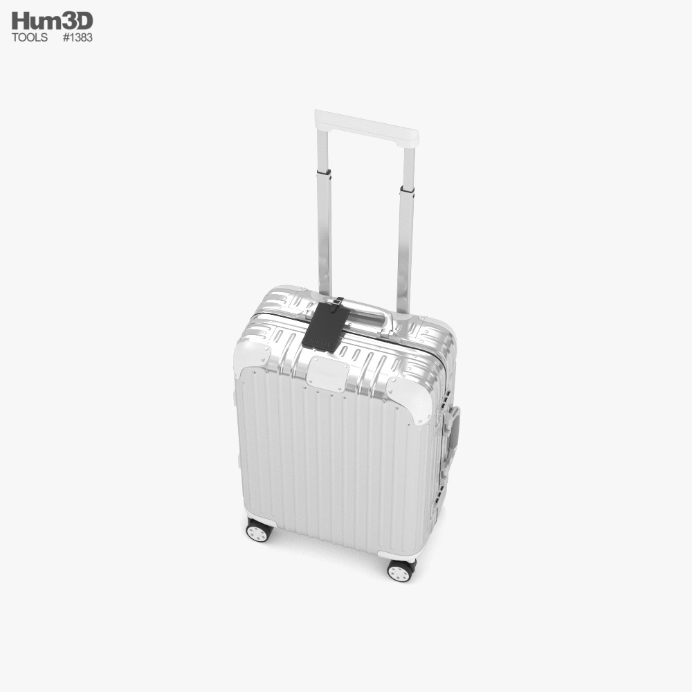 Rimowa Original Cabin Suitcase 3D model - Download Bags on 3DModels.org