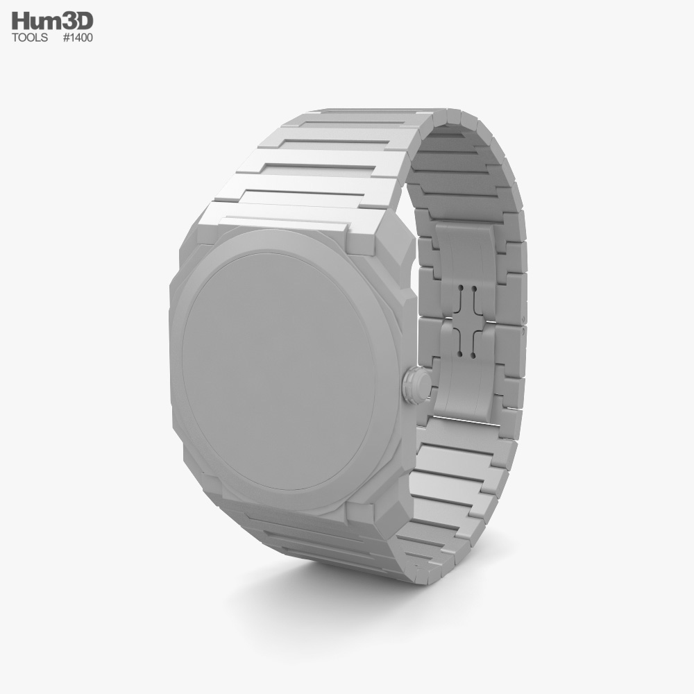 Bulgari Octo Finissimo 3D model - Download Watches on 3DModels.org
