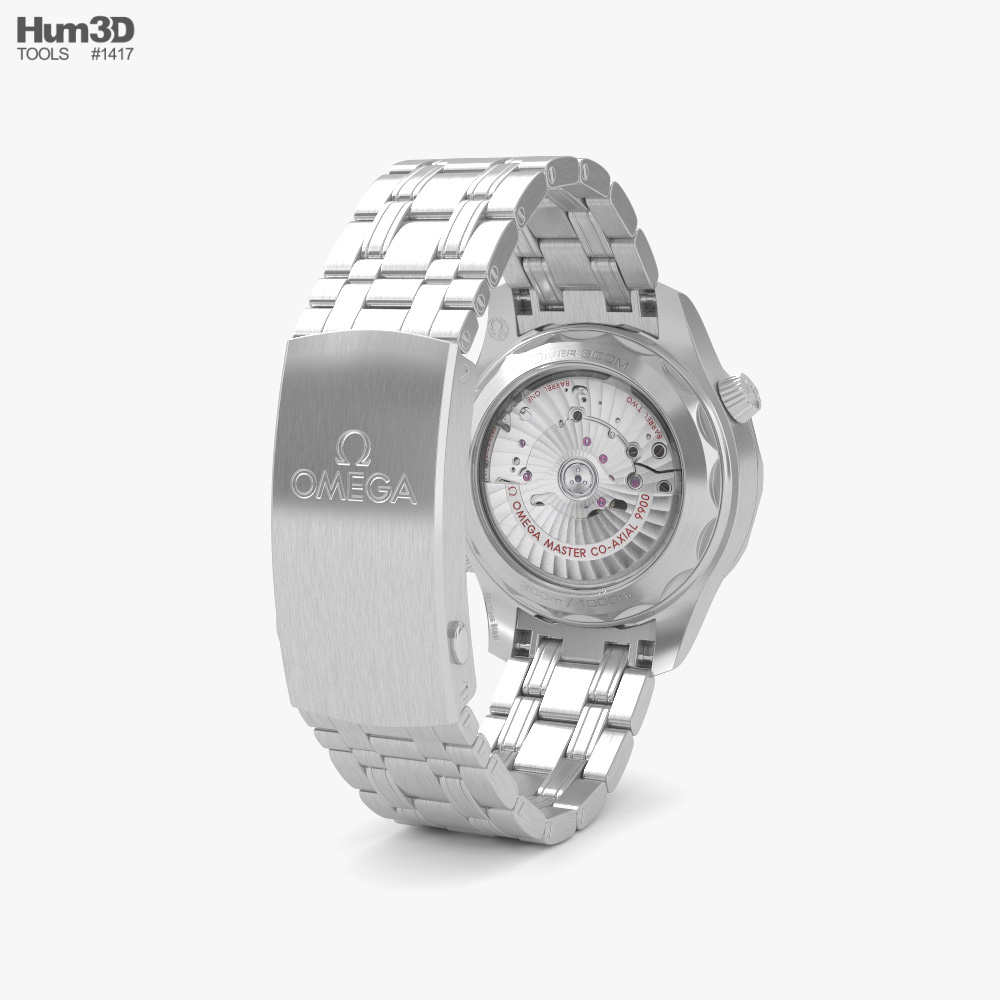 Omega Seamaster Diver 300M 3D model - Download Watches on 3DModels.org