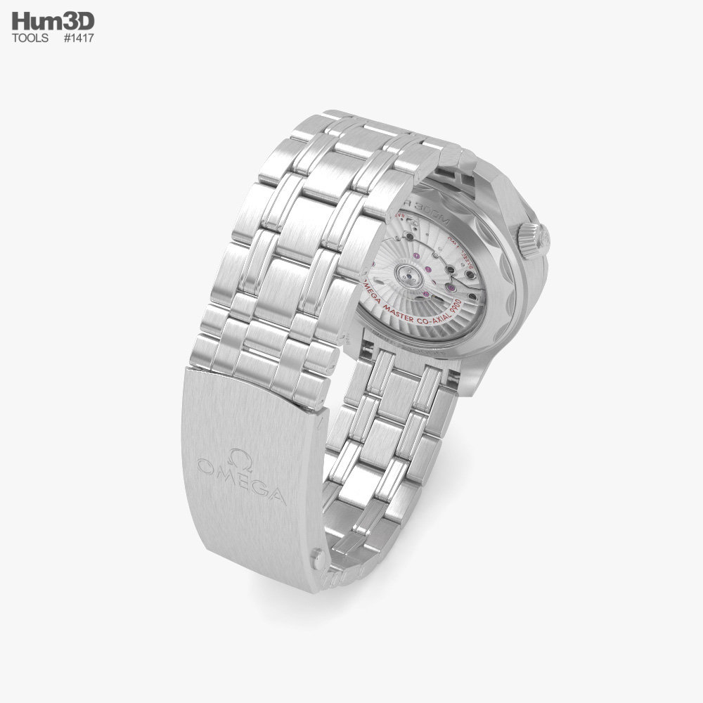 Omega Seamaster Diver 300M 3D model - Download Watches on 3DModels.org