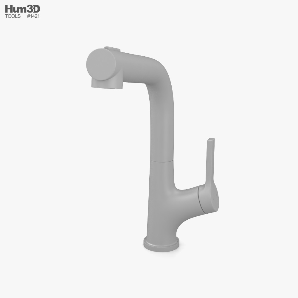 Xiaomi Dabai Diiib Kitchen Faucet 3D model - Download Bathroom Fixtures ...