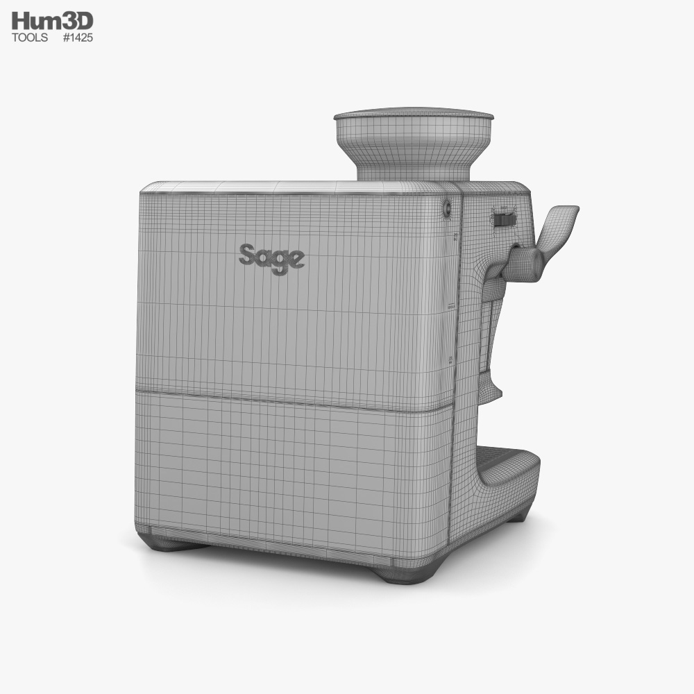 Sage Barista Express Impress 커피 머신 3D 모델 - 다운로드 가전 제품 on 3DModels.org