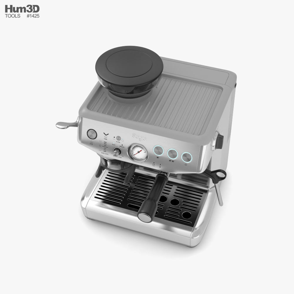 Sage Barista Express Impress Coffee Machine 3D model - Download Home ...