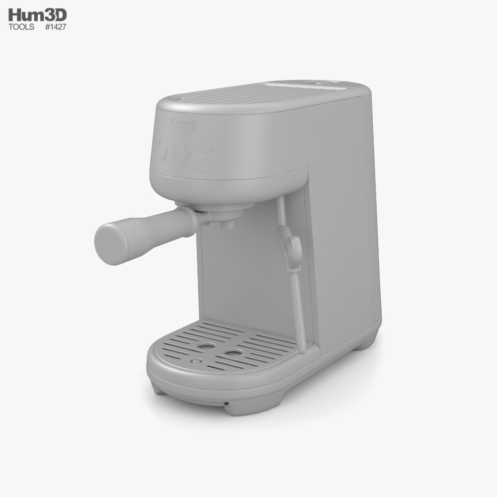 Sage Bambino Coffee Machine 3D model - Download Home Appliances on ...