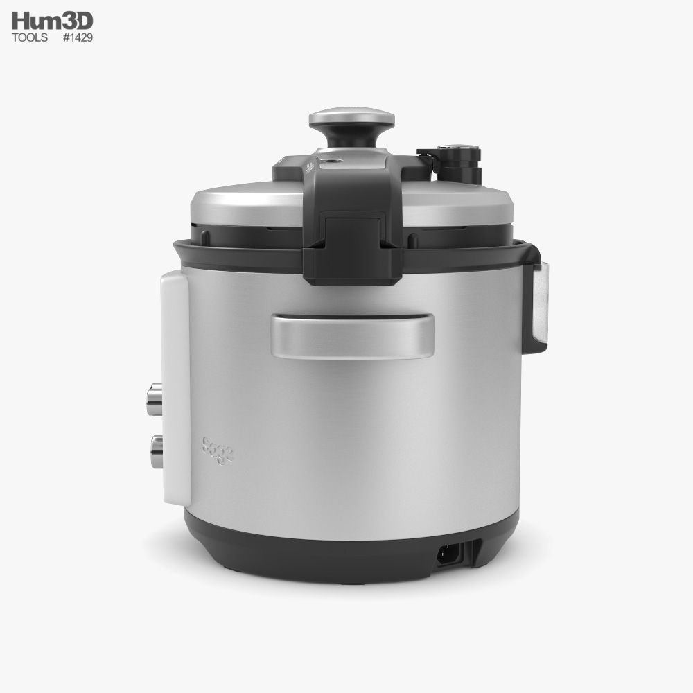 Sage Fast Slow Pro Multi Cooker 3D model - Download Home Appliances on ...