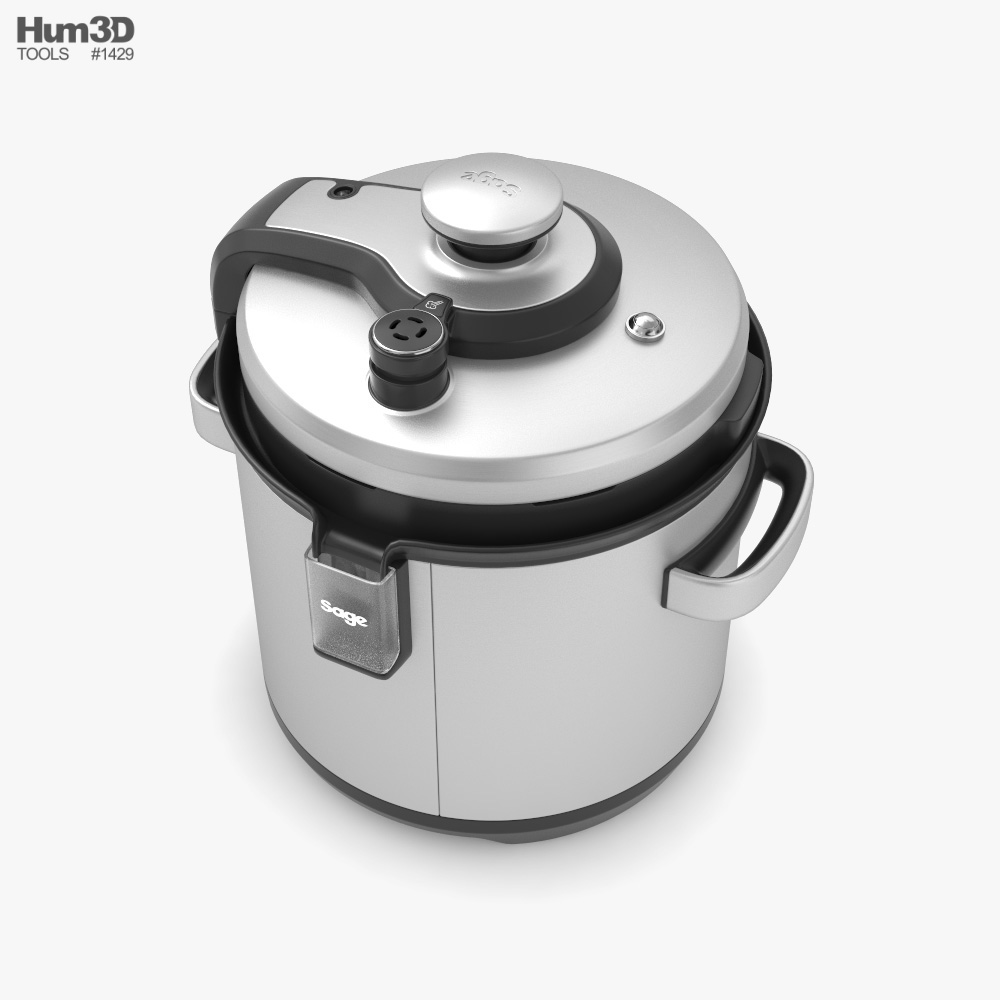 Sage Fast Slow Pro Multi Cooker 3D model - Download Home Appliances on ...