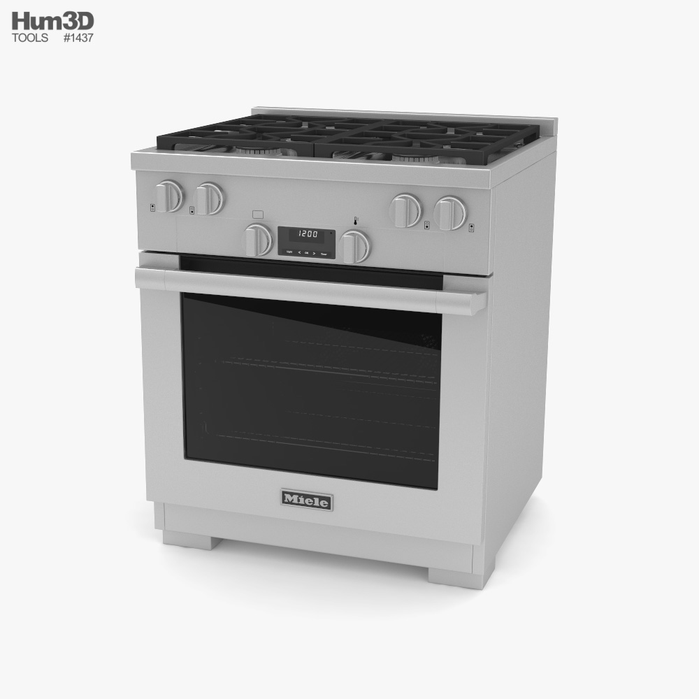 Miele Four Burners 30 Inch Gas Range Modelo 3D - Baixar ...