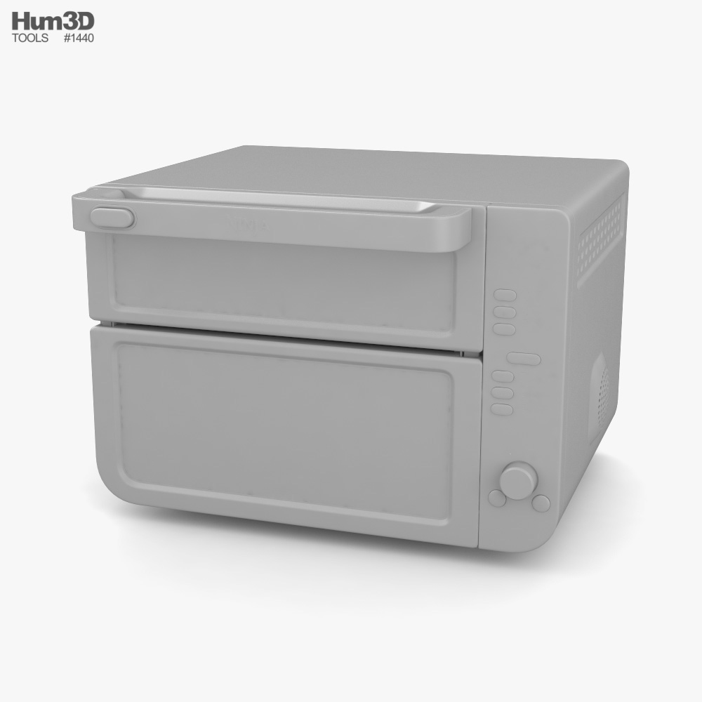 Ninja Double Owen 3D model - Download Home Appliances on 3DModels.org