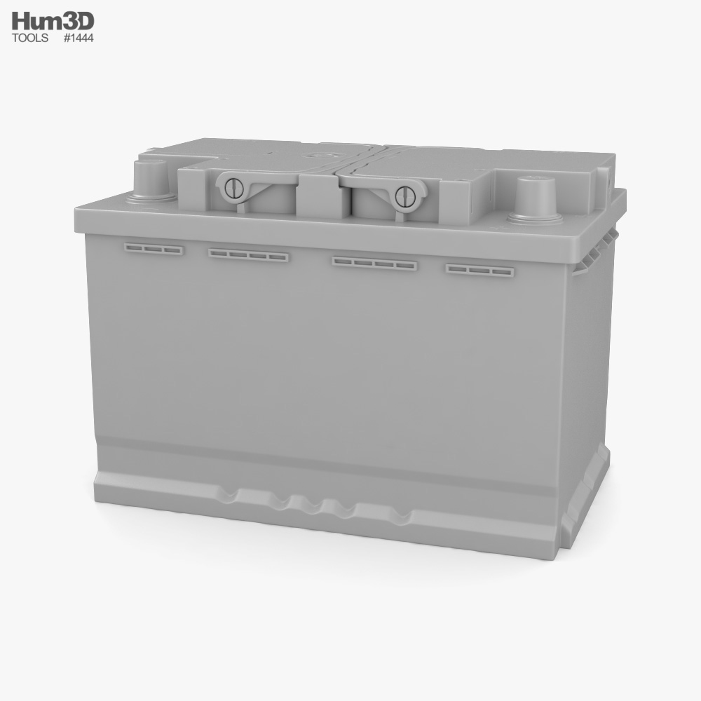 Batería AGM Century DIN65LH Para Automóvil Modelo 3D - Descargar ...