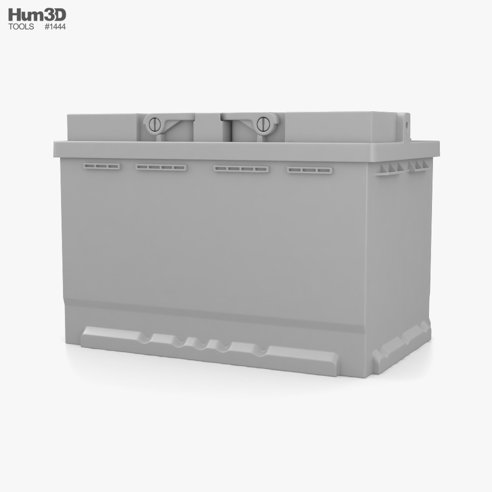 Batería AGM Century DIN65LH Para Automóvil Modelo 3D - Descargar ...
