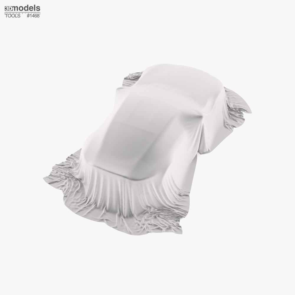 Car Cover Gray Coupe 3D model - Download Sports car on 3DModels.org
