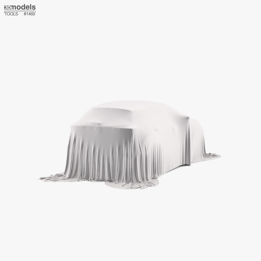 Car Cover Gray Mini Suv 3D model - Download Crossover SUV on 3DModels.org