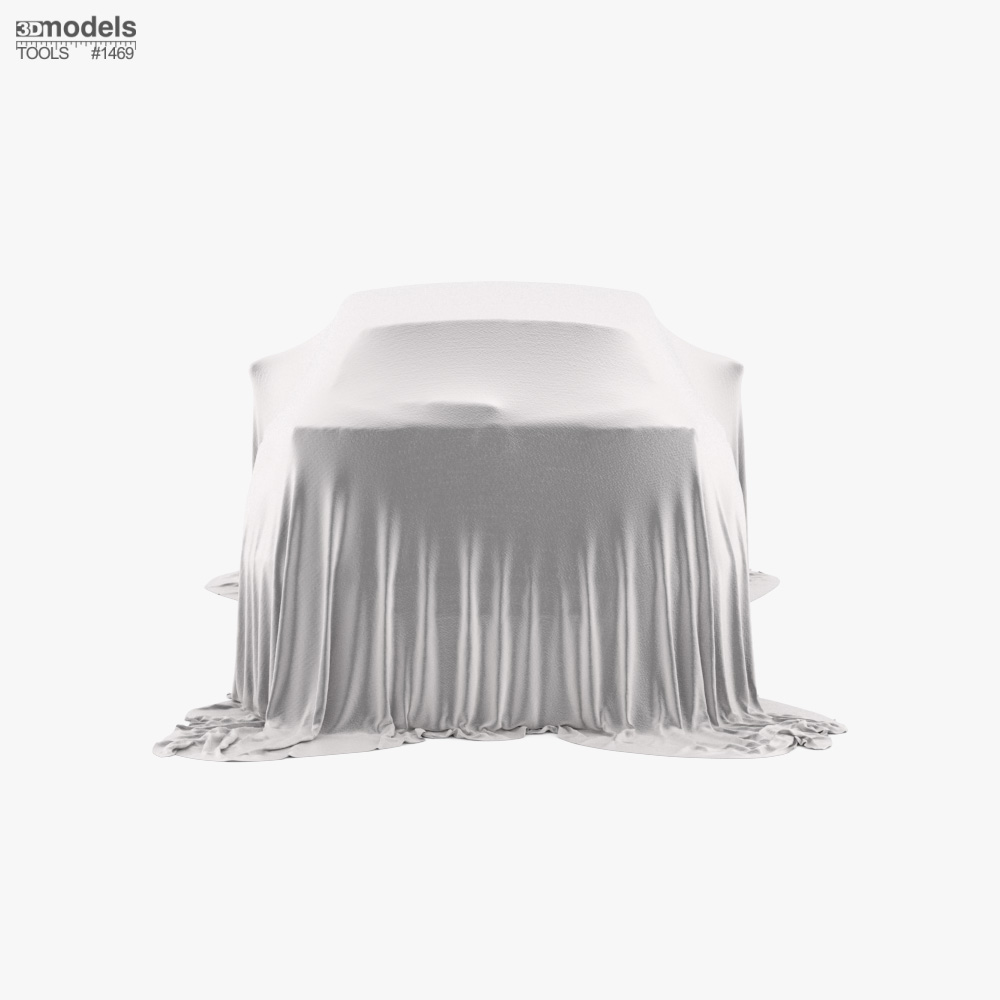 Car Cover Gray Mini Suv 3D model - Download Crossover SUV on 3DModels.org