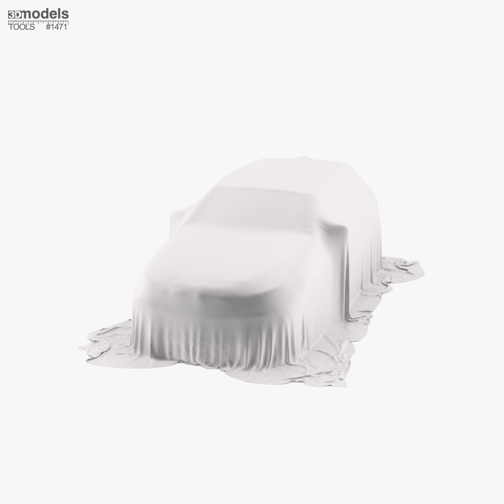 Car Cover Gray Hatchback 3D model - Download Hatchback on 3DModels.org