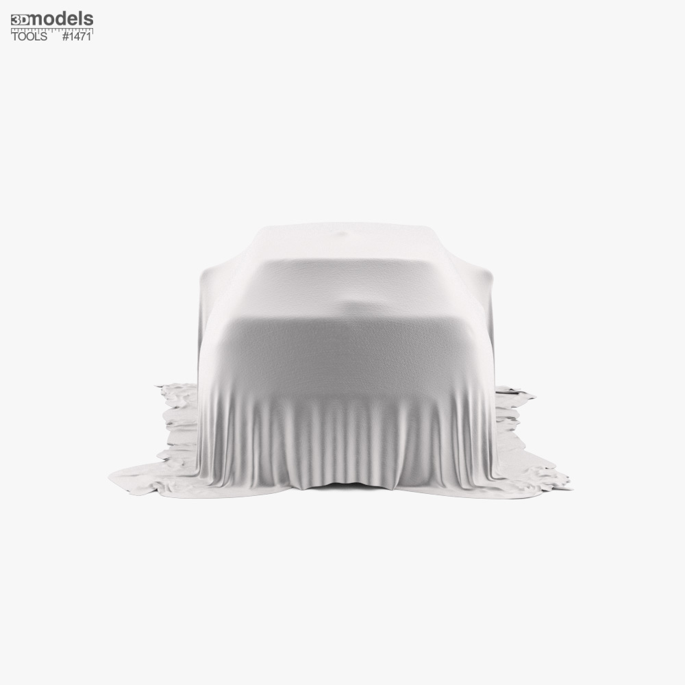 Car Cover Gray Hatchback 3D model - Download Hatchback on 3DModels.org